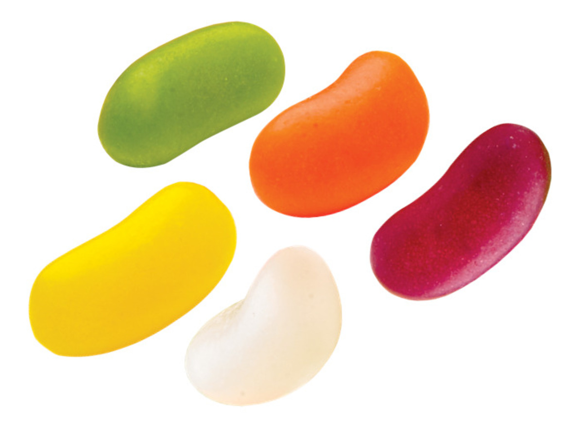 Tangerine Jelly Beans - Innnes heildverslun