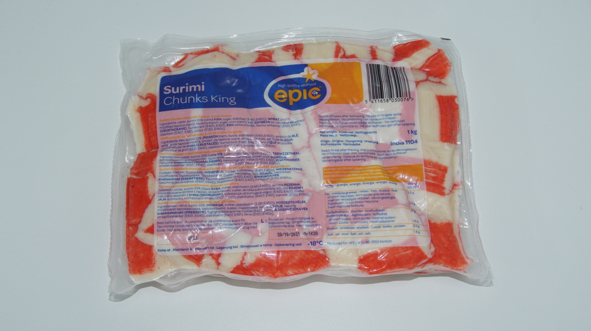 Surimi Chunks Red - Innnes heildverslun