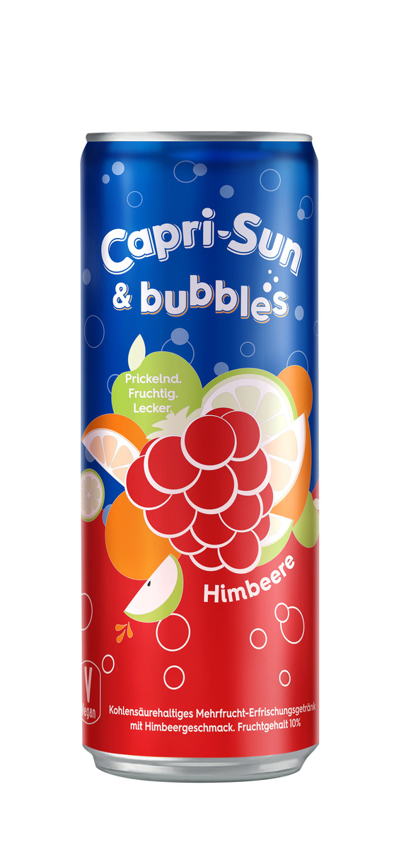 Capri-Sun Bubbles Raspberry - Innnes heildverslun